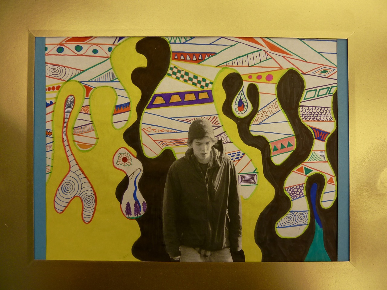 Seward High School Art » Nikki Farquharson Style Drawings